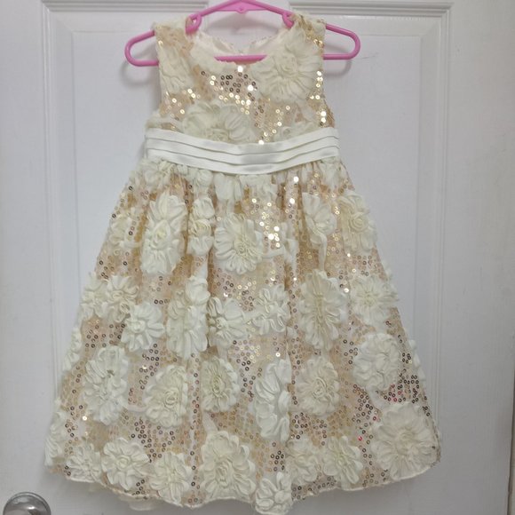 Rare Editions | Dresses | Rare Editions Sparkling Flower Dress | Poshmark